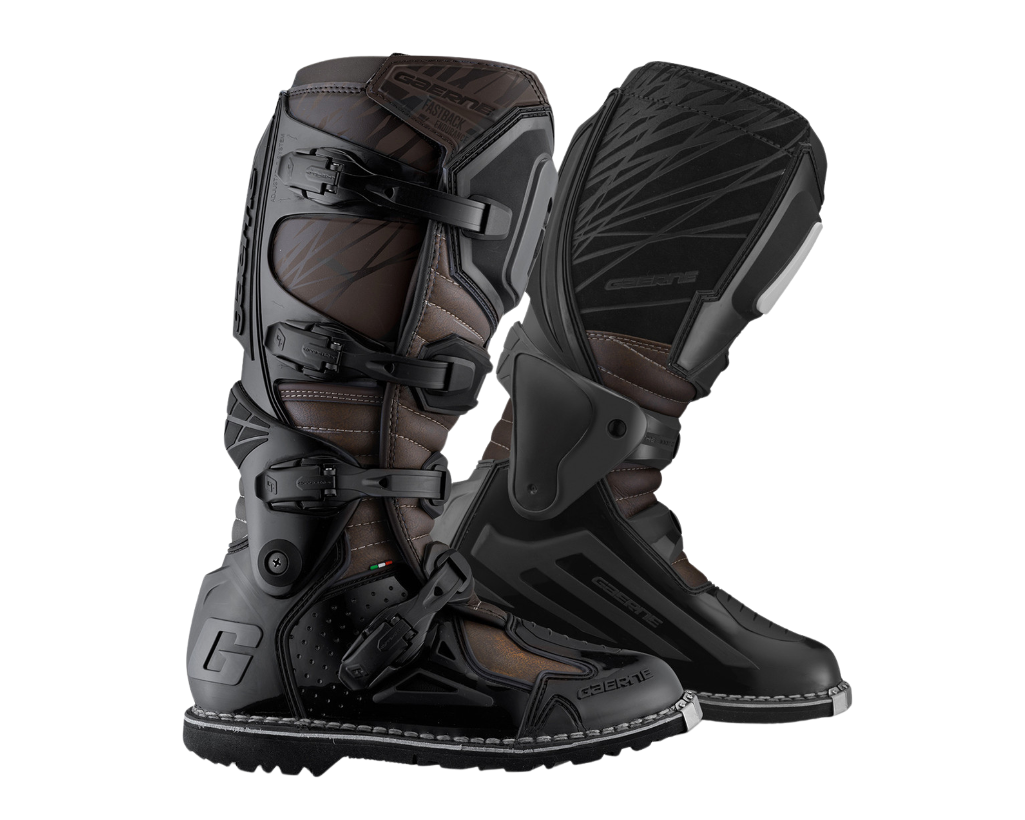 GAERNE FASTBACK ENDURANCE BROWN ENDURO BOOTS – Moto House