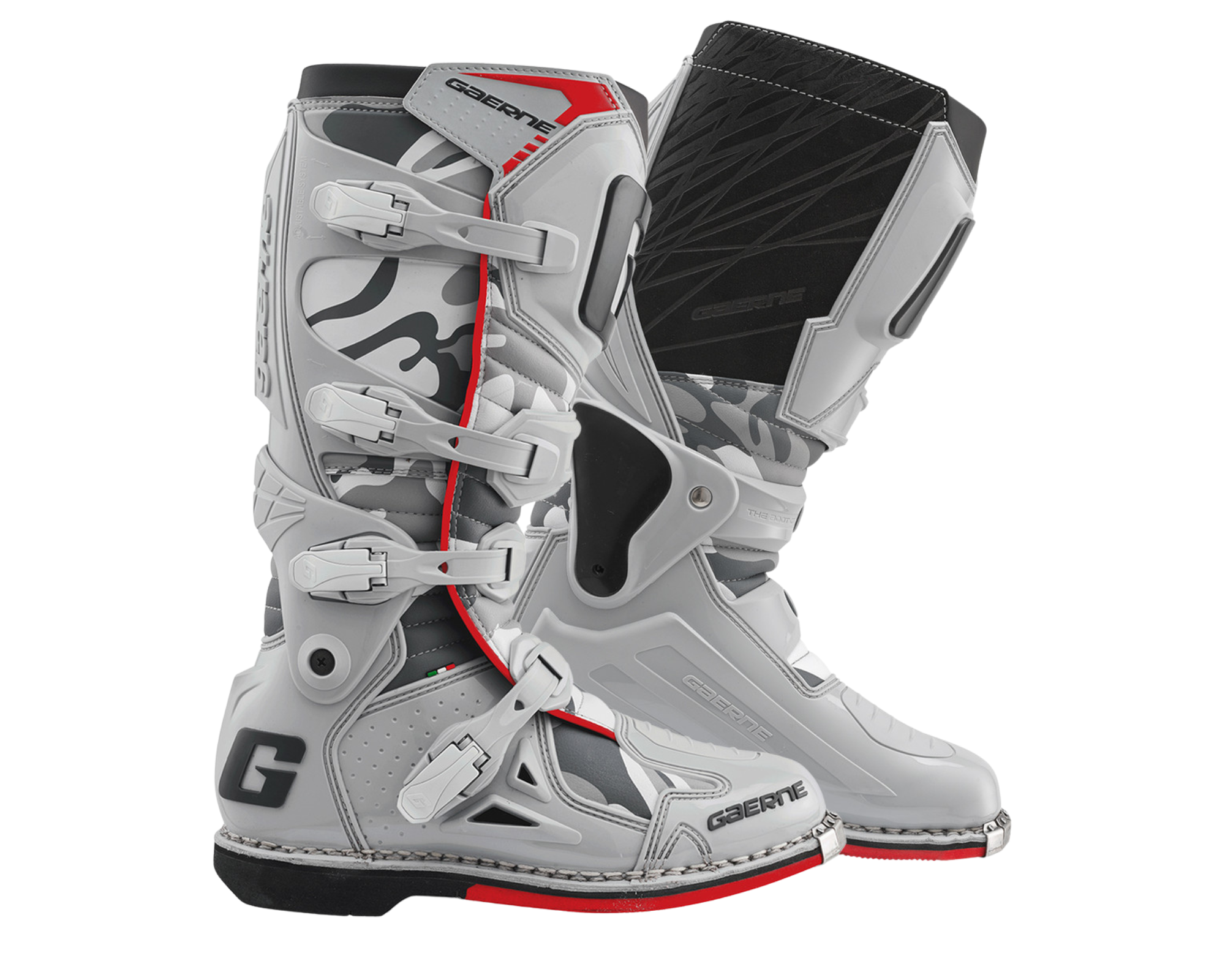 GAERNE FASTBACK ENDURANCE SNOW CAMO BOOTS – Moto House