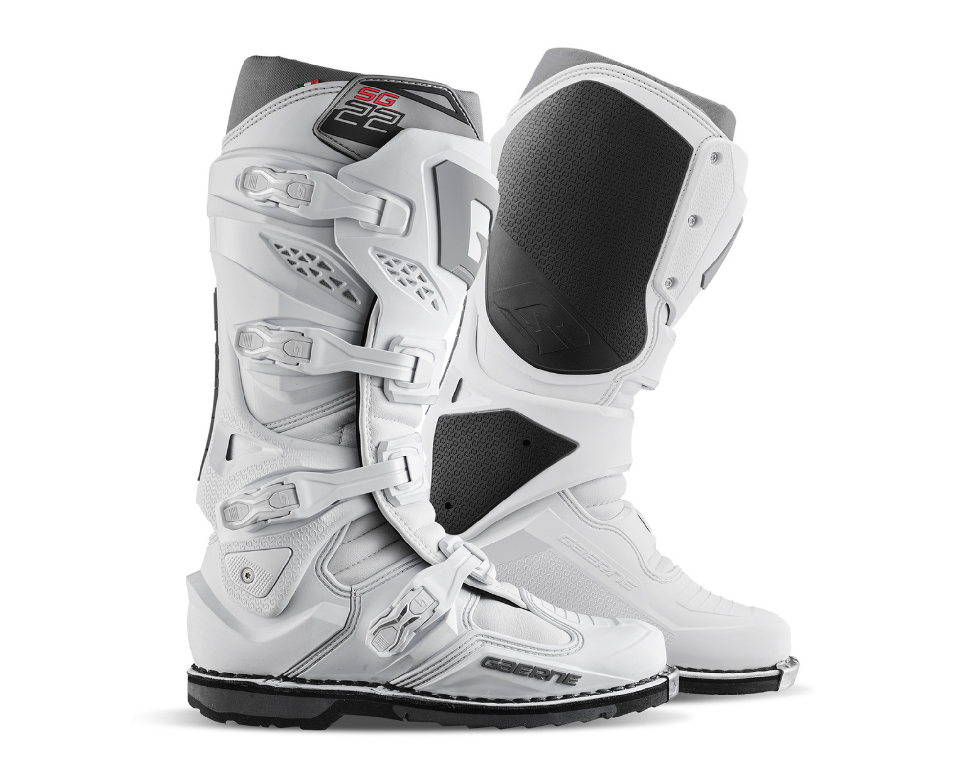 GAERNE SG-22 WHITE BOOTS – Moto House