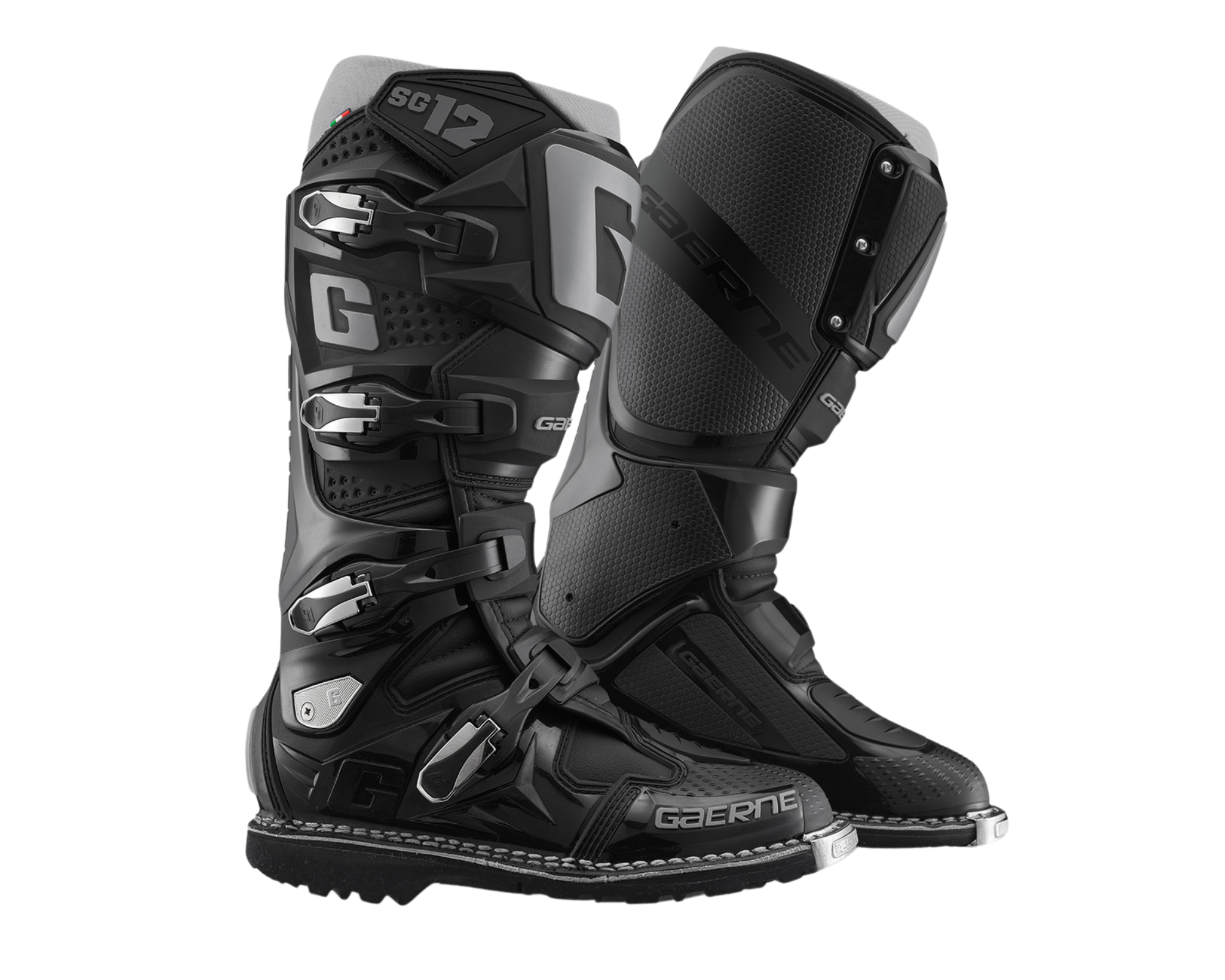 GAERNE SG-12 ENDURO BLACK BOOTS – Moto House