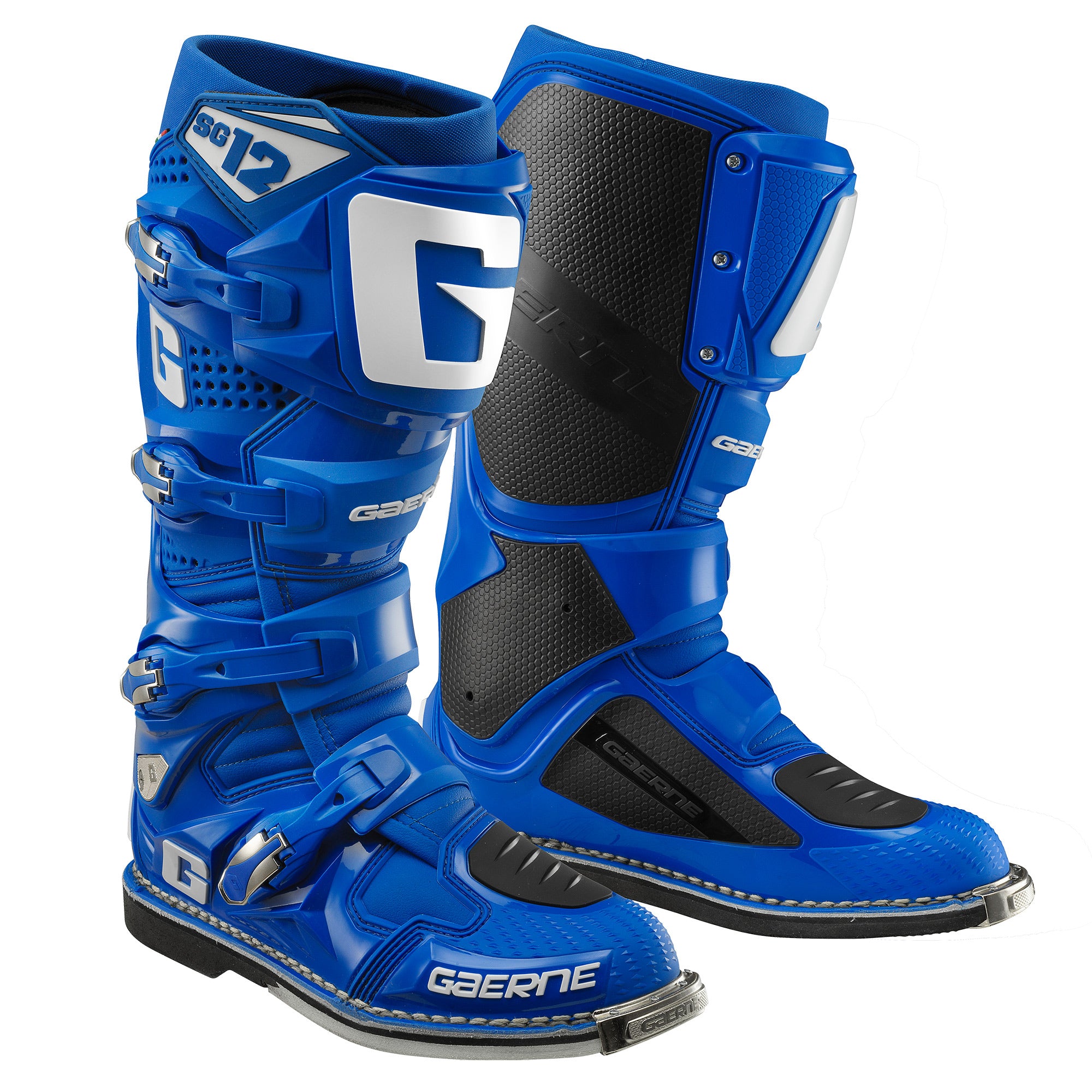 GAERNE SG-12 SOLID BLUE BOOTS – Moto House
