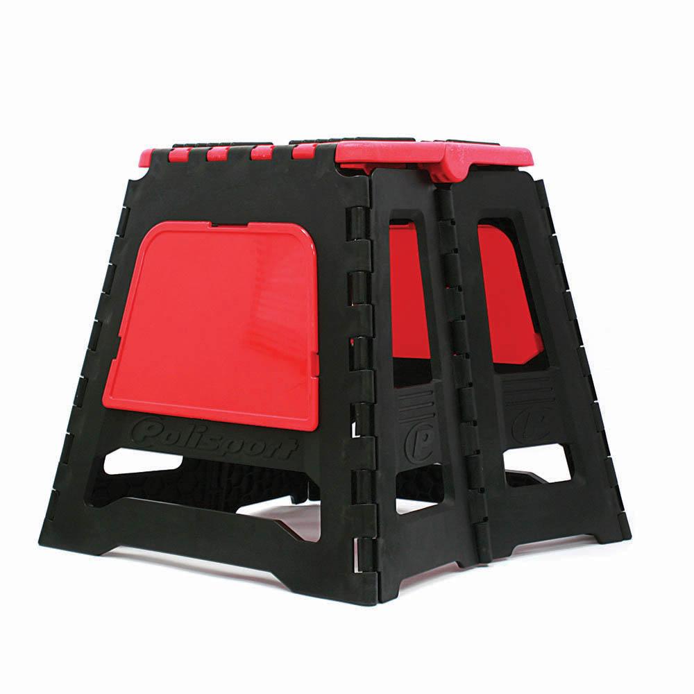 POLISPORT RED FOLDABLE BIKE STAND – Moto House