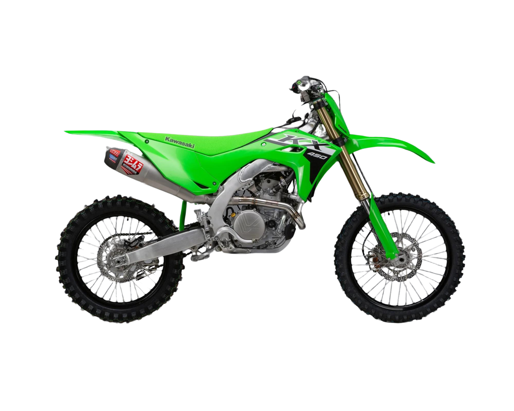 YOSHIMURA KAWASAKI KX450F/KX450X 24-25 RS-12 STAINLESS FULL SYSTEM WIT ...