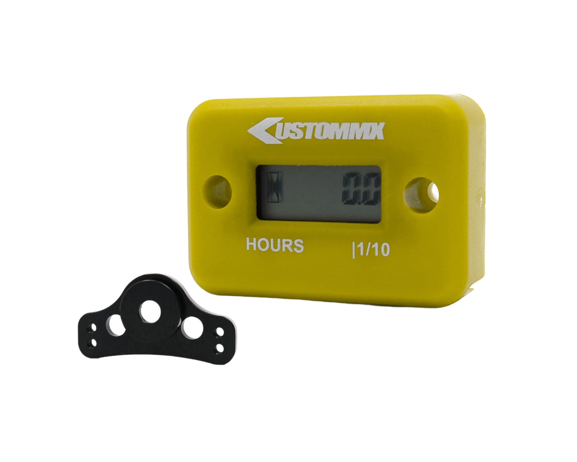 KUSTOM HARDWARE YELLOW HOUR METER – Moto House
