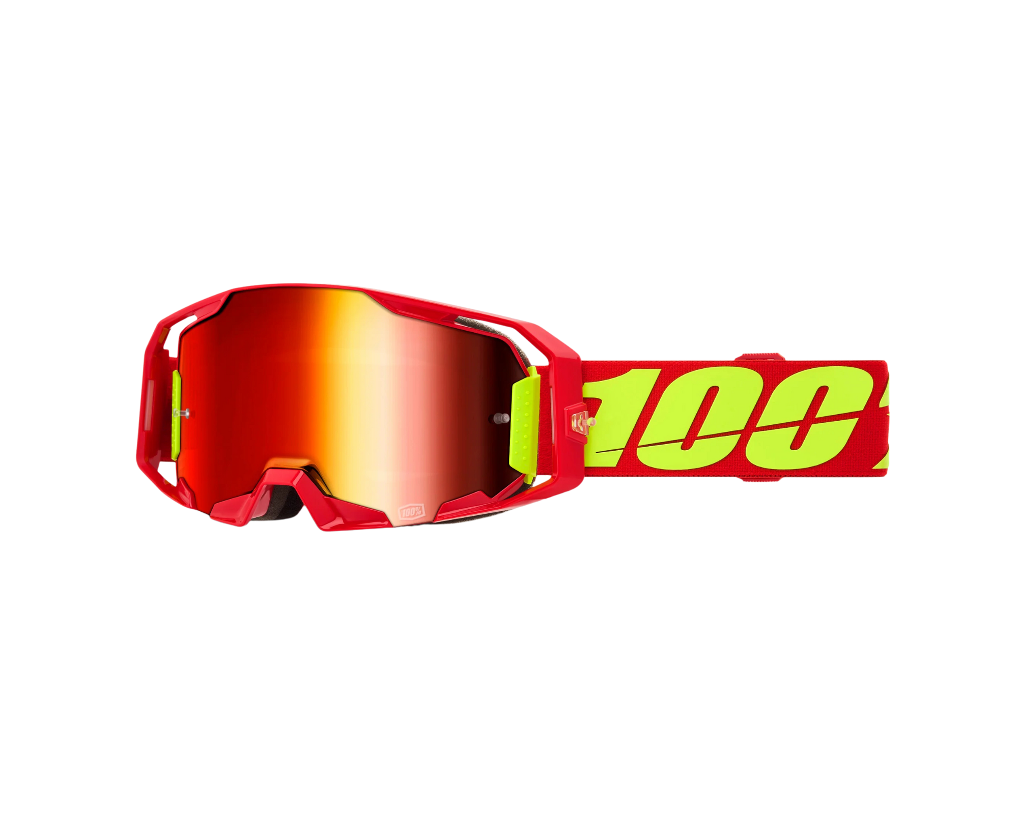 100% ARMATIC RED/RED MIRROR GOGGLES – Moto House