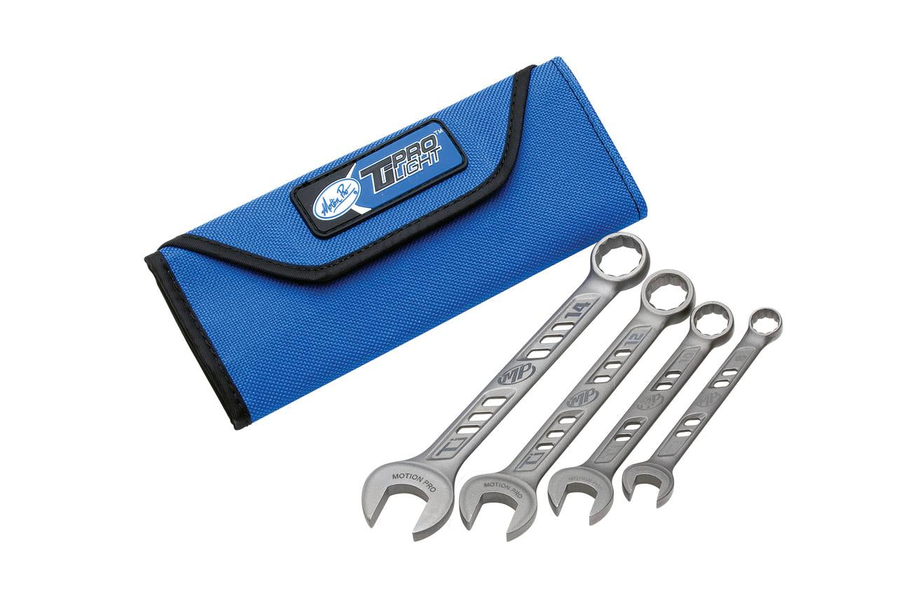 MOTION PRO TIPROLIGHT 4PC TITANIUM SPANNER SET 8MM, 10MM, 12MM & 14MM ...
