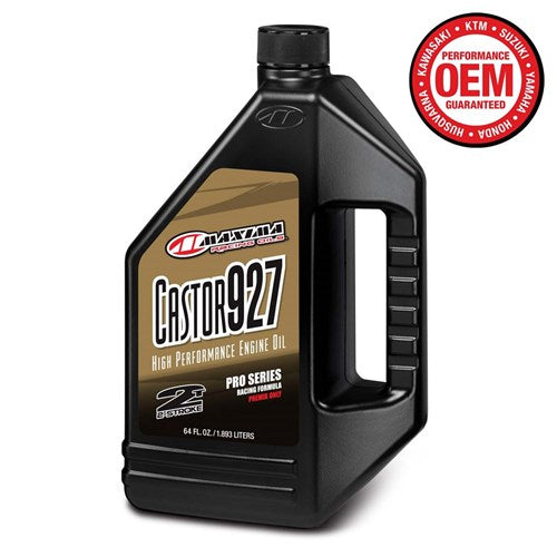 MAXIMA CASTOR 927 2T RACING PREMIX 1.9L 2 STROKE OIL – Moto House
