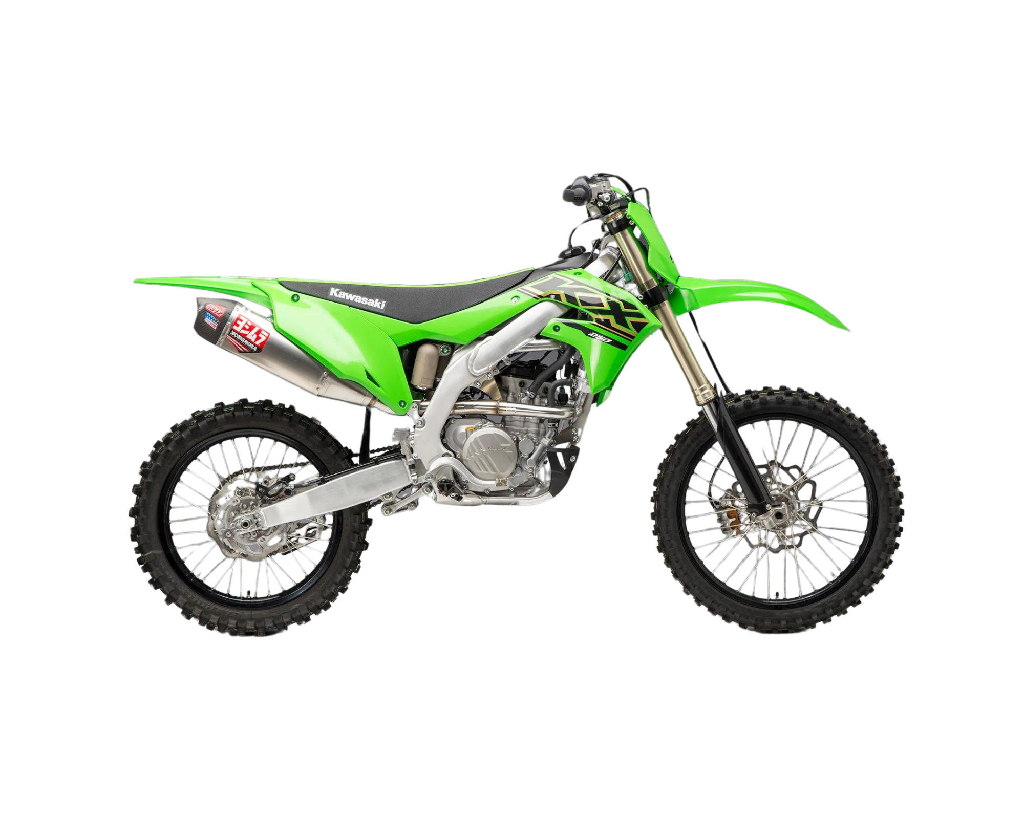 YOSHIMURA KAWASAKI KX250F/KX250X 21-24 RS-12 STAINLESS FULL SYSTEM WIT ...