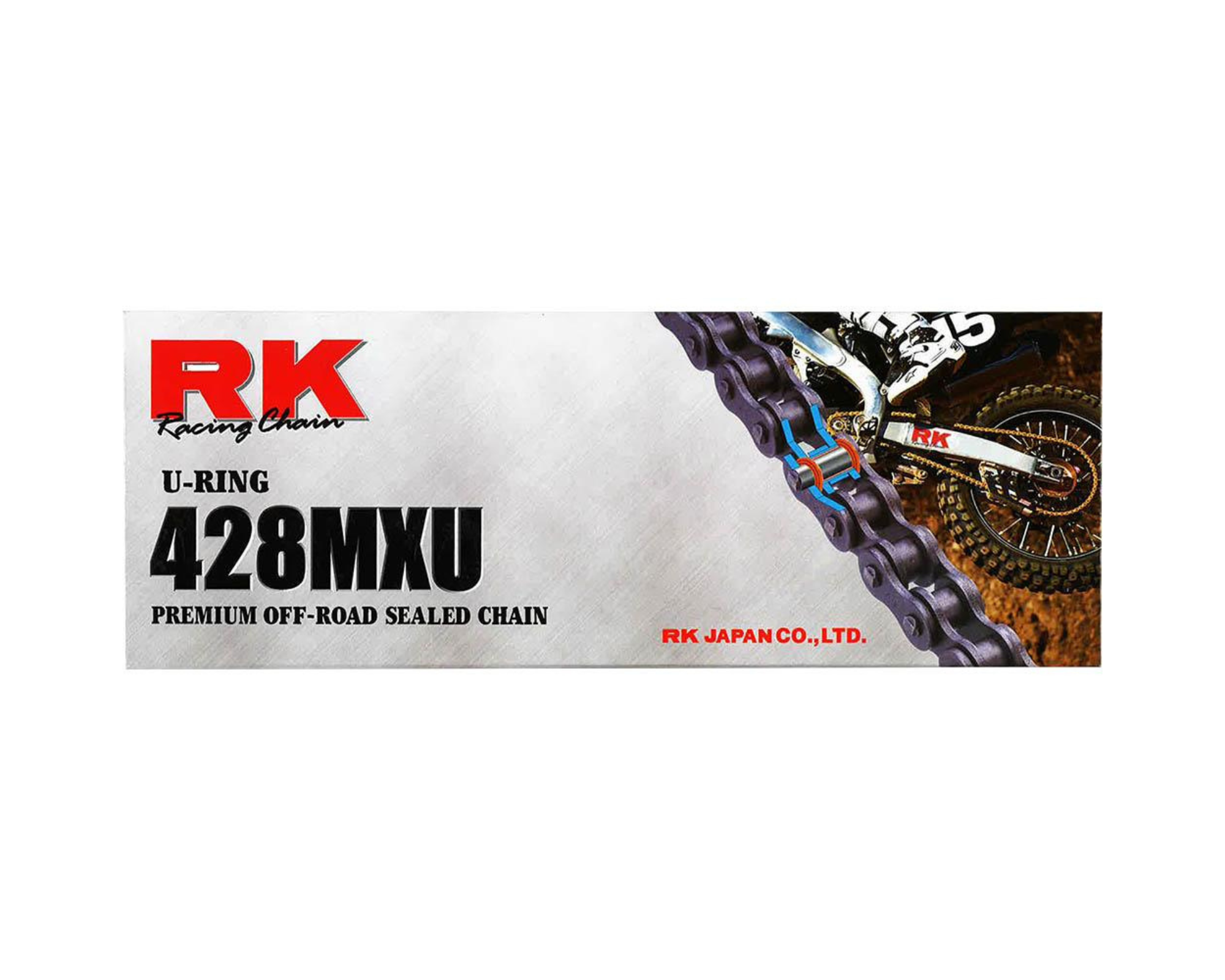 RK CHAINS 428MXU 126L RACE CHAIN – Moto House